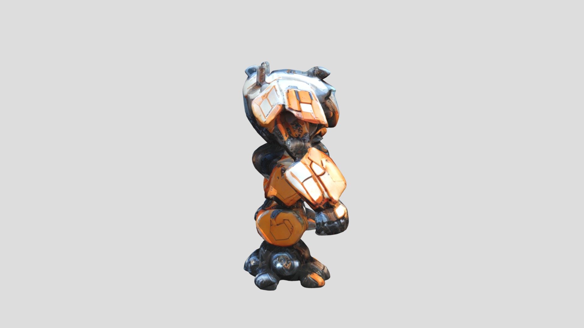 Evil Sci Fi Mech - 3D model by sathwikchowdary2452011 [12a9a6d] - Sketchfab