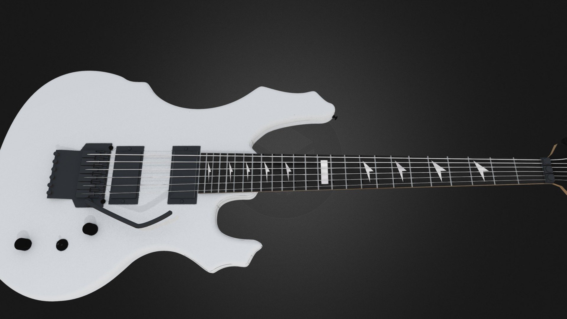 ESP LTD F250 - 3D model by ancelnicolas91 [12aNwnC] - Sketchfab