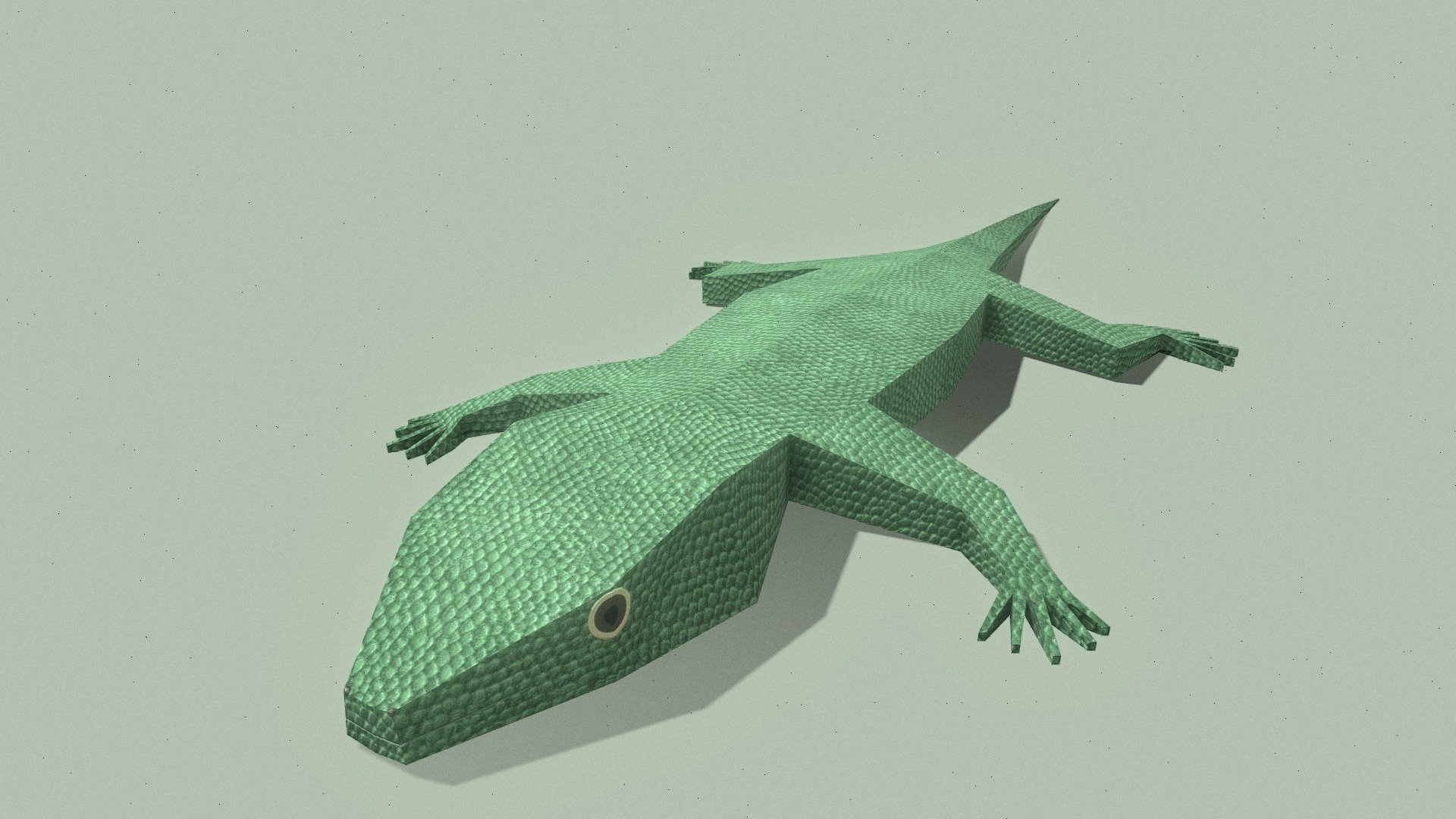 Lizard Low poly - Download Free 3D model by ak105105 [12aaa7e] - Sketchfab