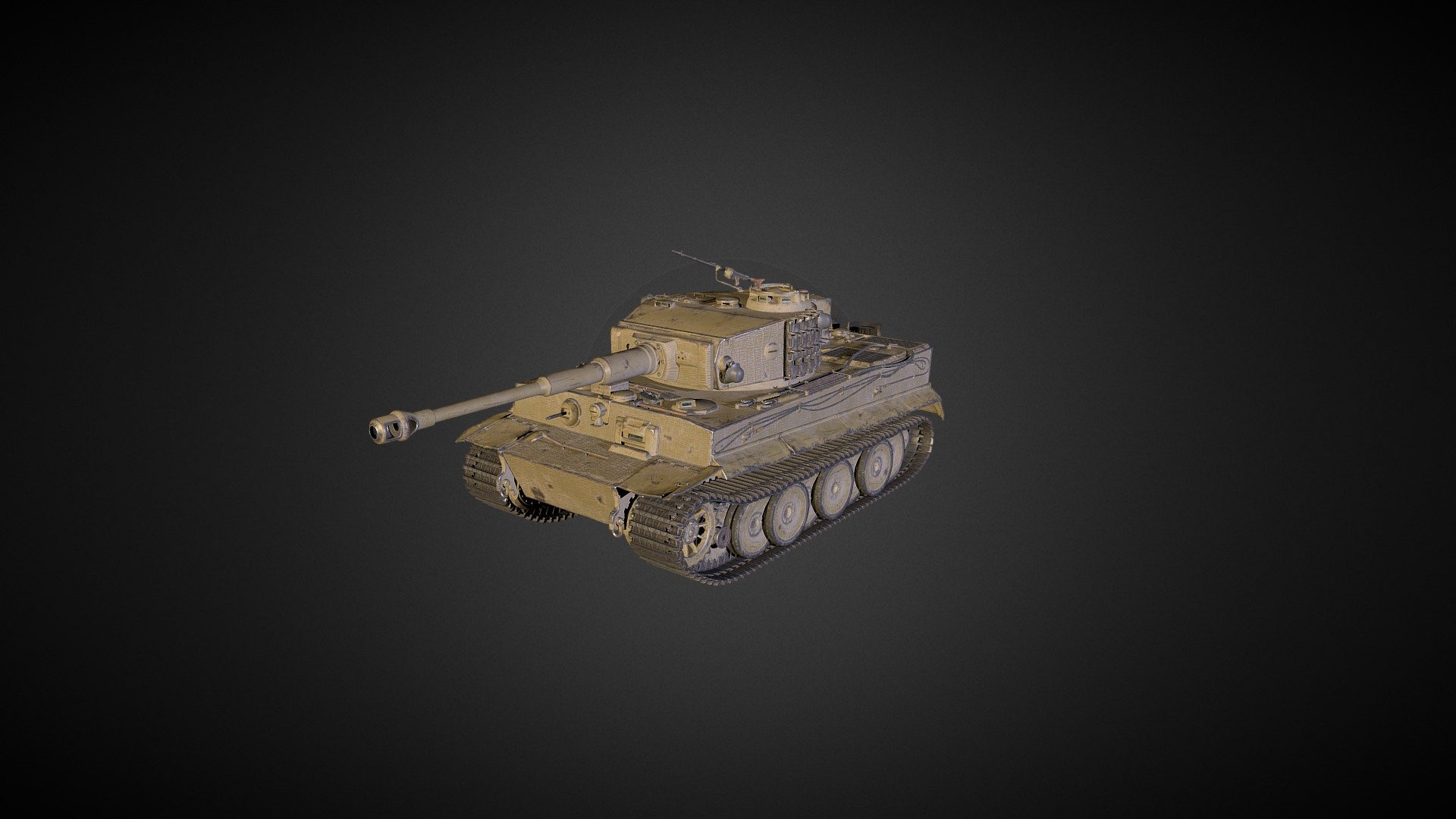 Tiger 217 - 3D model by Degit22 [12ab269] - Sketchfab