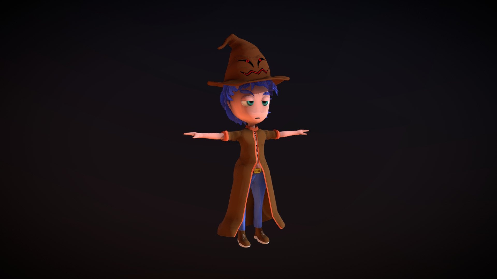 Bored witch - Download Free 3D model by JustXuweun (@Justjuaum ...