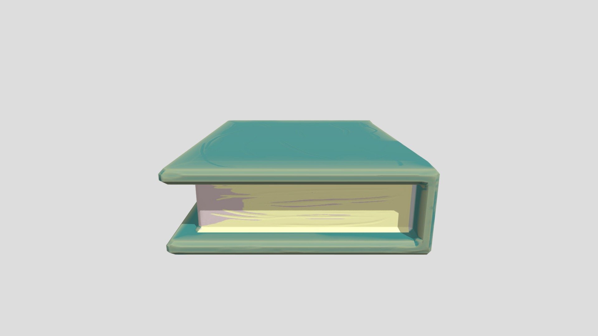 Stylized Book - 2 - 3D model by RasmusDegn [12aba26] - Sketchfab