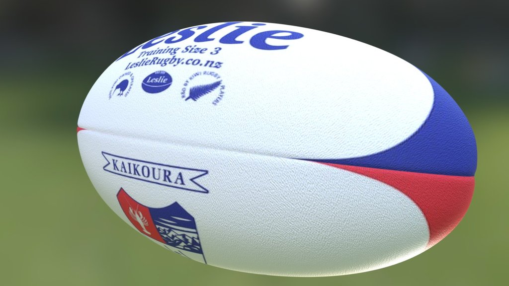 Kaikoura Rugby Ball - 3D model by LeslieRugby (@connormcgregor ...