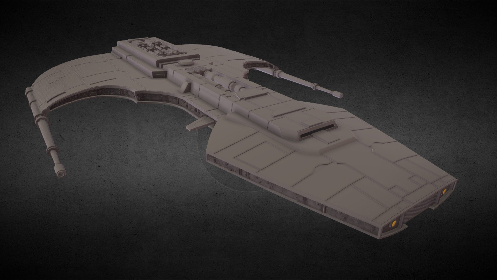 Star Wars: Marauder-class Corvette - Download Free 3D model by Daniel ...