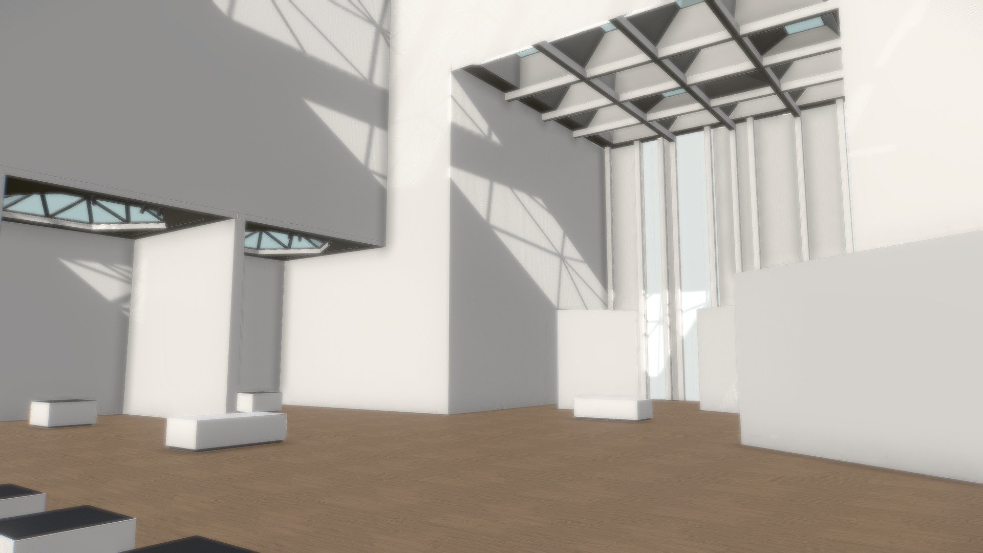 VR Gallery Minimal Showroom for pruducts vol 4 - Buy Royalty Free 3D ...