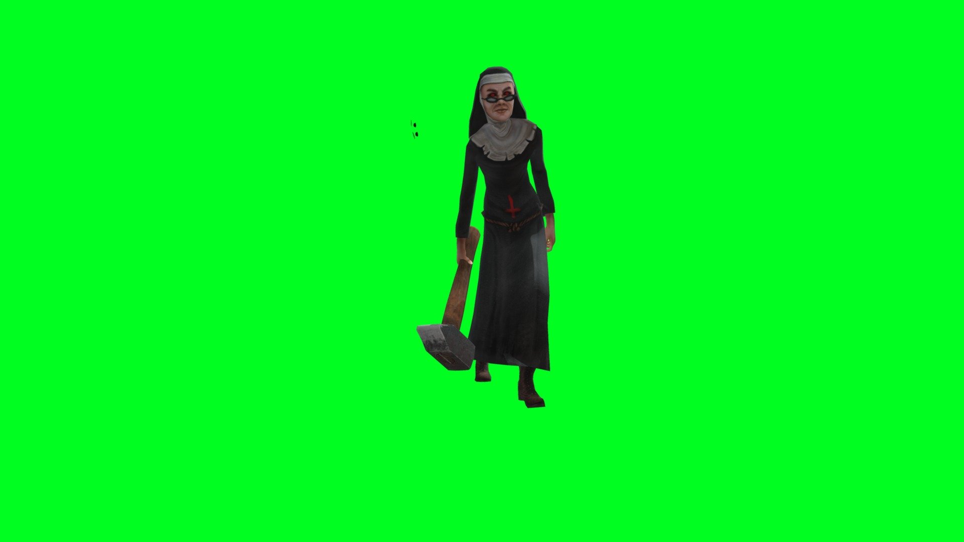 EVIL NUN MAZE SM green screen - Download Free 3D model by Dark Phantom Thunderball (@dpt ...