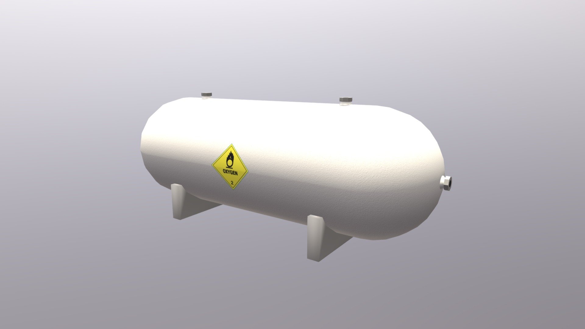 Oxygen Tank 200x600 - Download Free 3D model by Krahazik [12ad390 ...