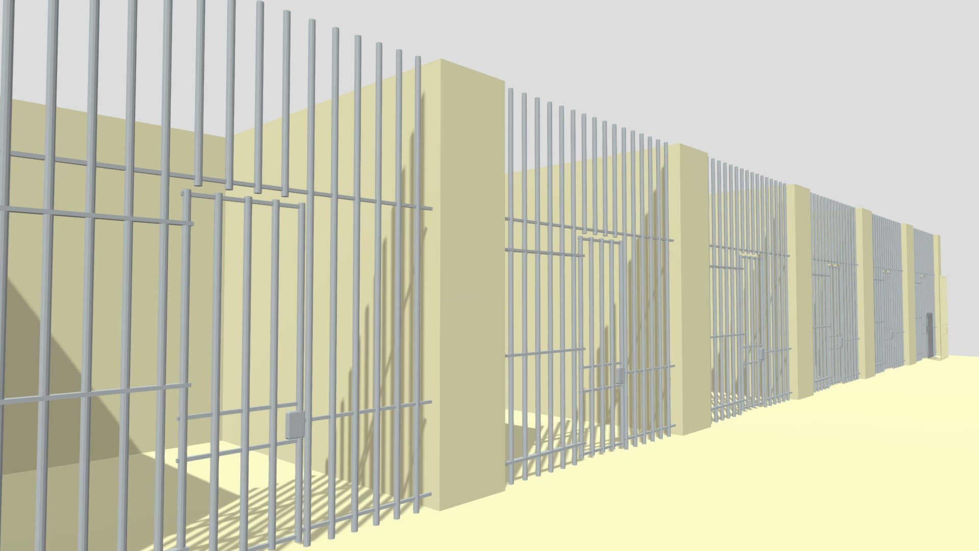 Jailcell - Download Free 3D model by angelopellec75 [12ae65d] - Sketchfab