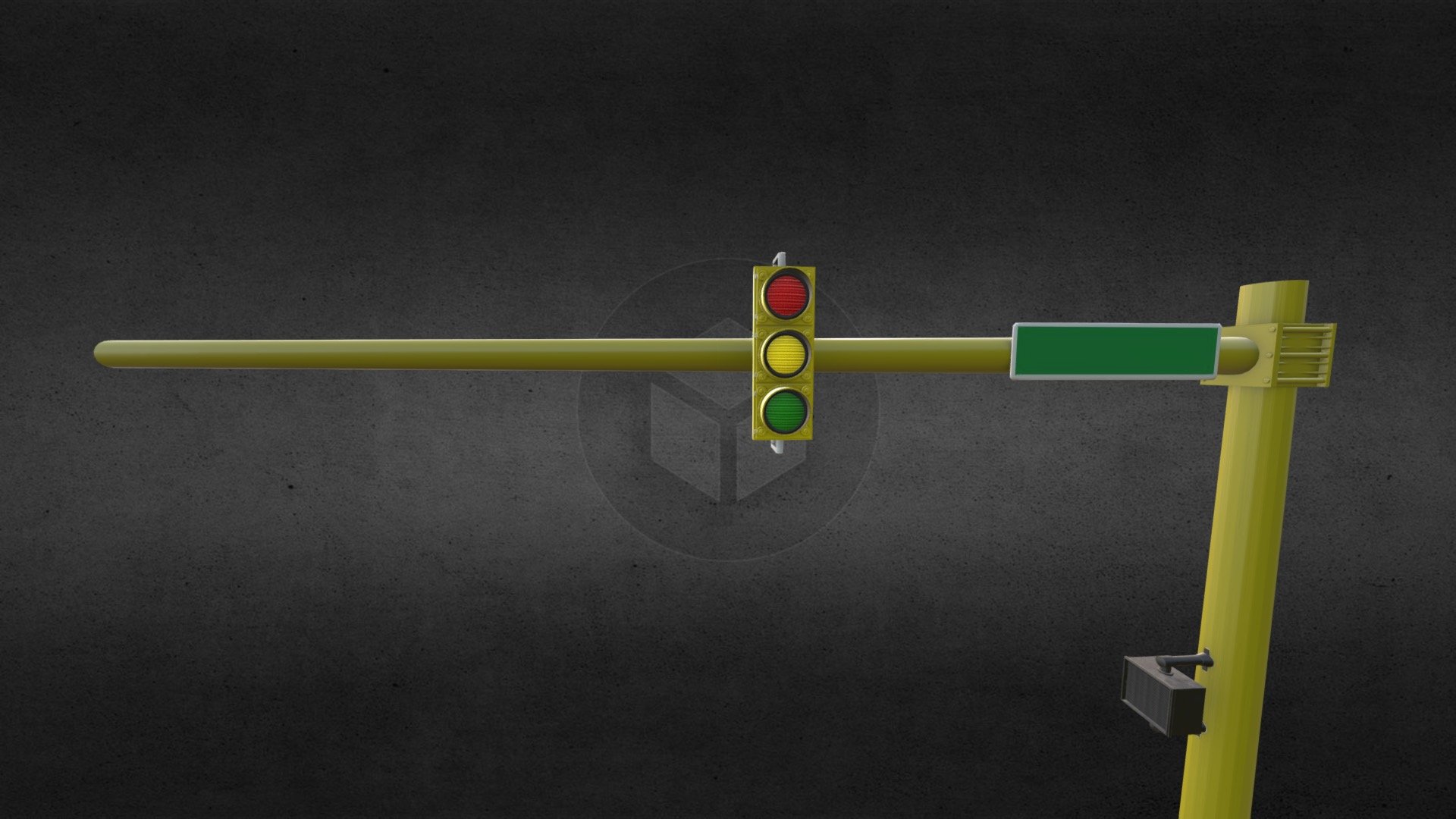 Traffic Light - 3D model by ShnowskiD [12aece9] - Sketchfab