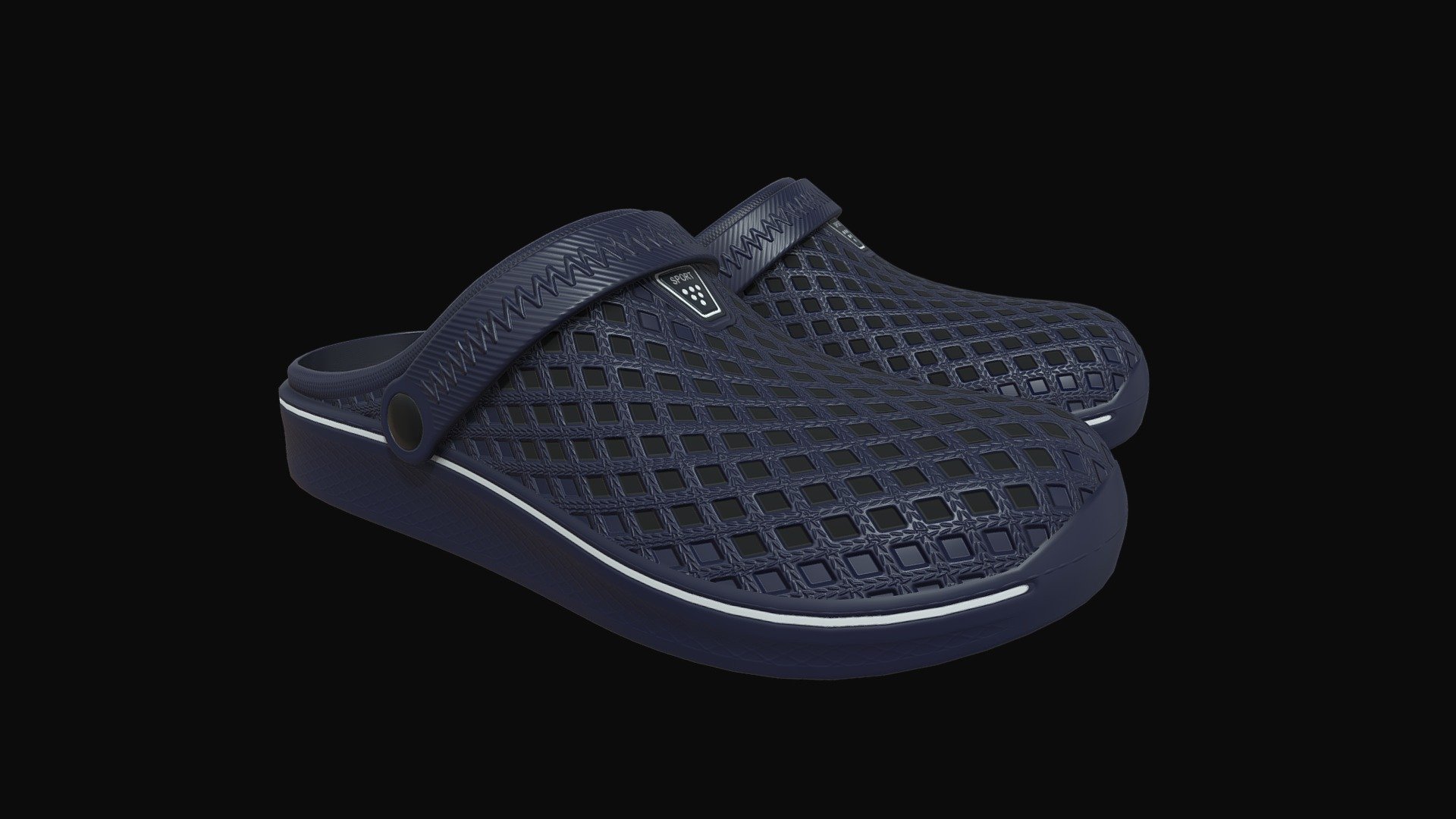 Crocs - 3D model by Victor L. (@Vic85) [12aeec6] - Sketchfab