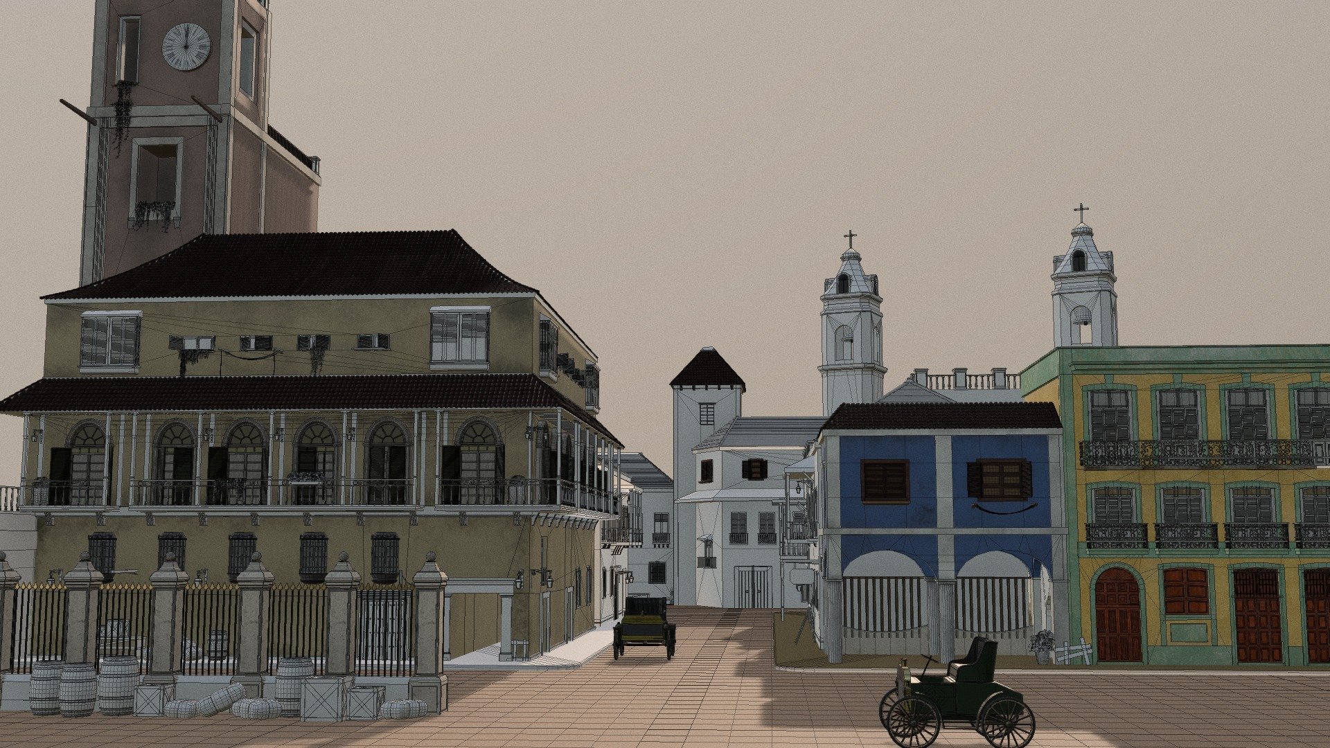 19th Century Cuba - 3D model by PabloNarro [12af716] - Sketchfab