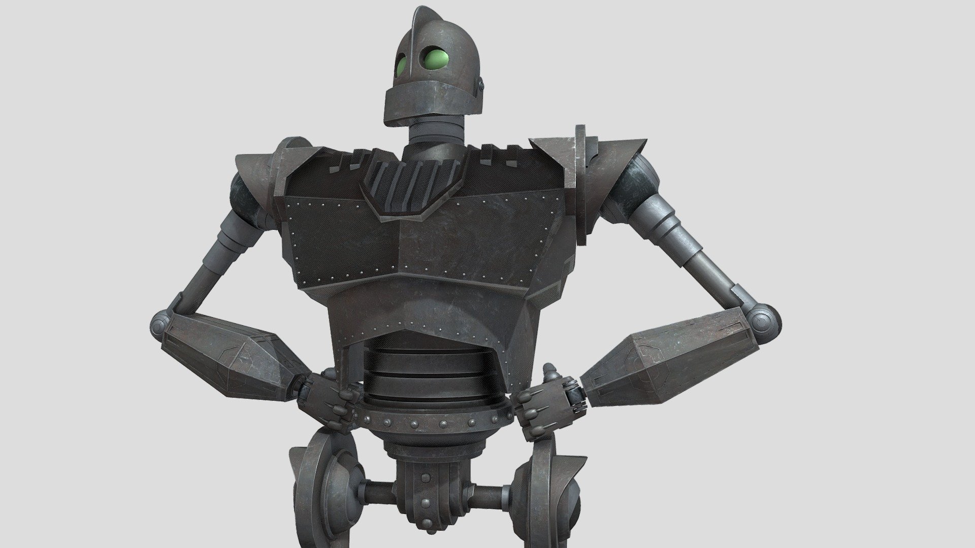Iron Giant Rigged - 3D model by nathan.arditti [12b029b] - Sketchfab