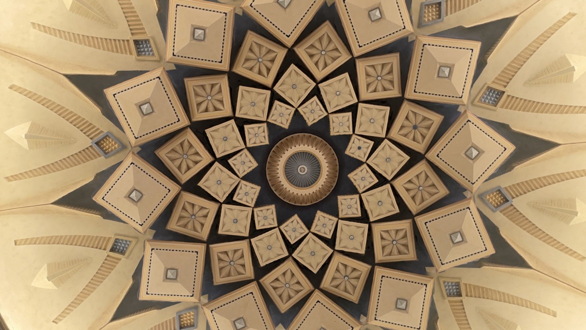 Ritz Jeddah ceiling - Download Free 3D model by ClarensGrollmann ...