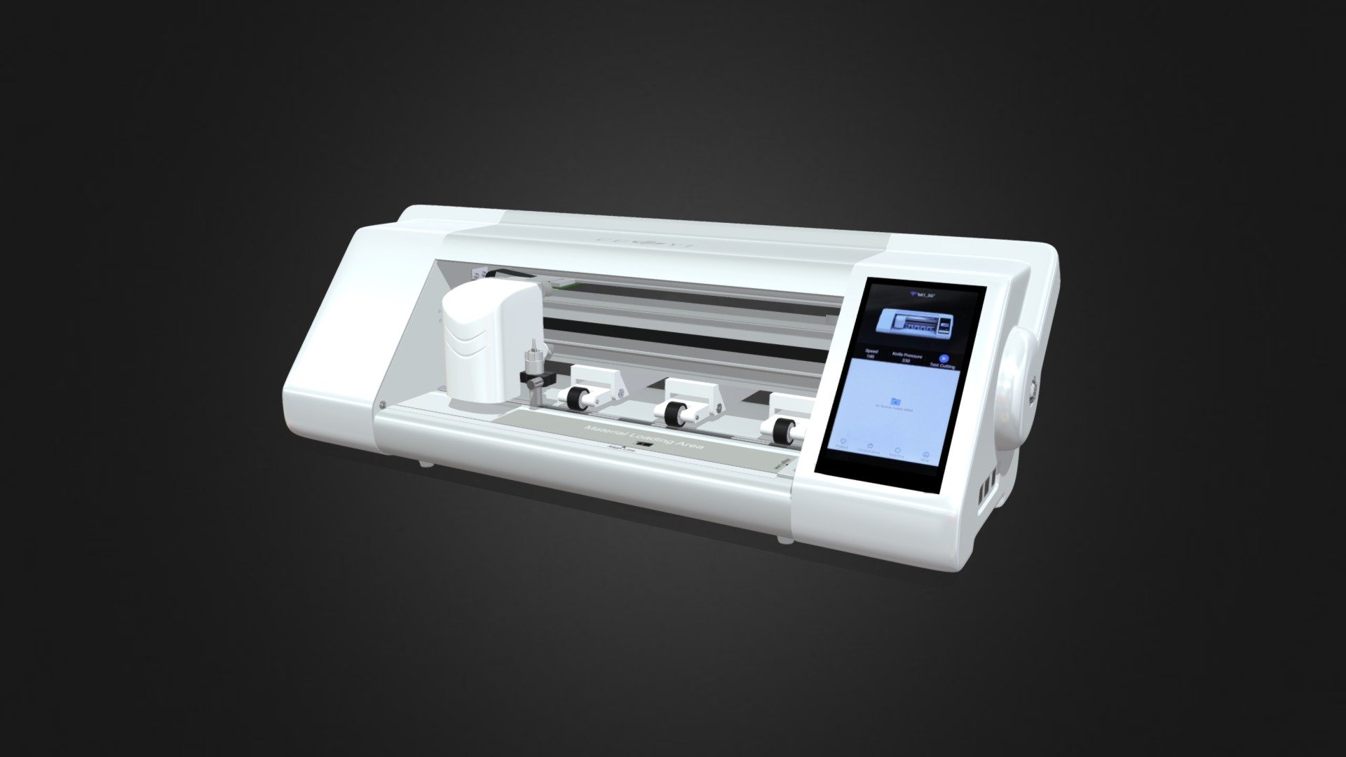 SCREEN FILM CUTTER MACHINE - 3D model by 512ui3 (@ArnestoBarraca ...