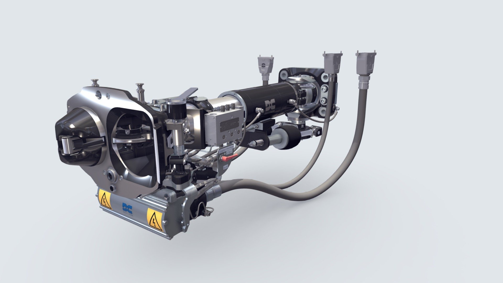 Dellner Automatic Coupler head type 330 - 3D model by Dellner [12b2905 ...
