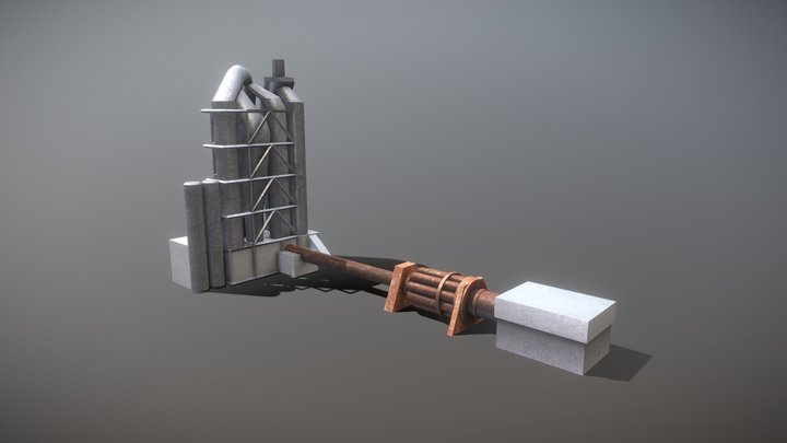 Rotary-kiln 3D models - Sketchfab