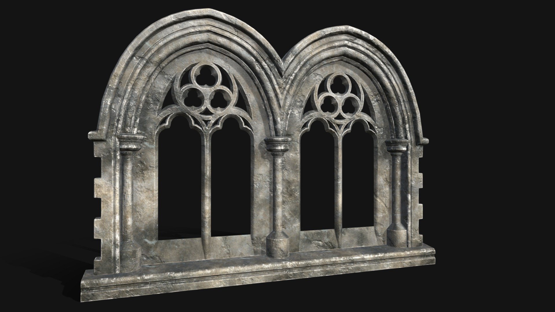Gothic Modular Window - Buy Royalty Free 3D model by Clockwork ...