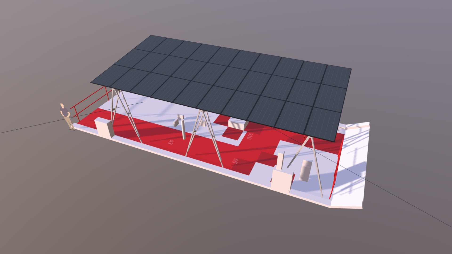 1208 Sterling Pl 30 Mod Canopy - 3D model by brooklynsolarworks ...