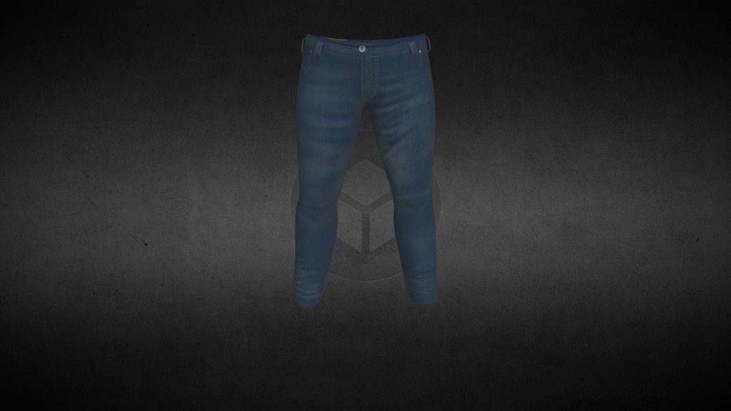 Jeans - 3D model by limonvil [12b44d8] - Sketchfab