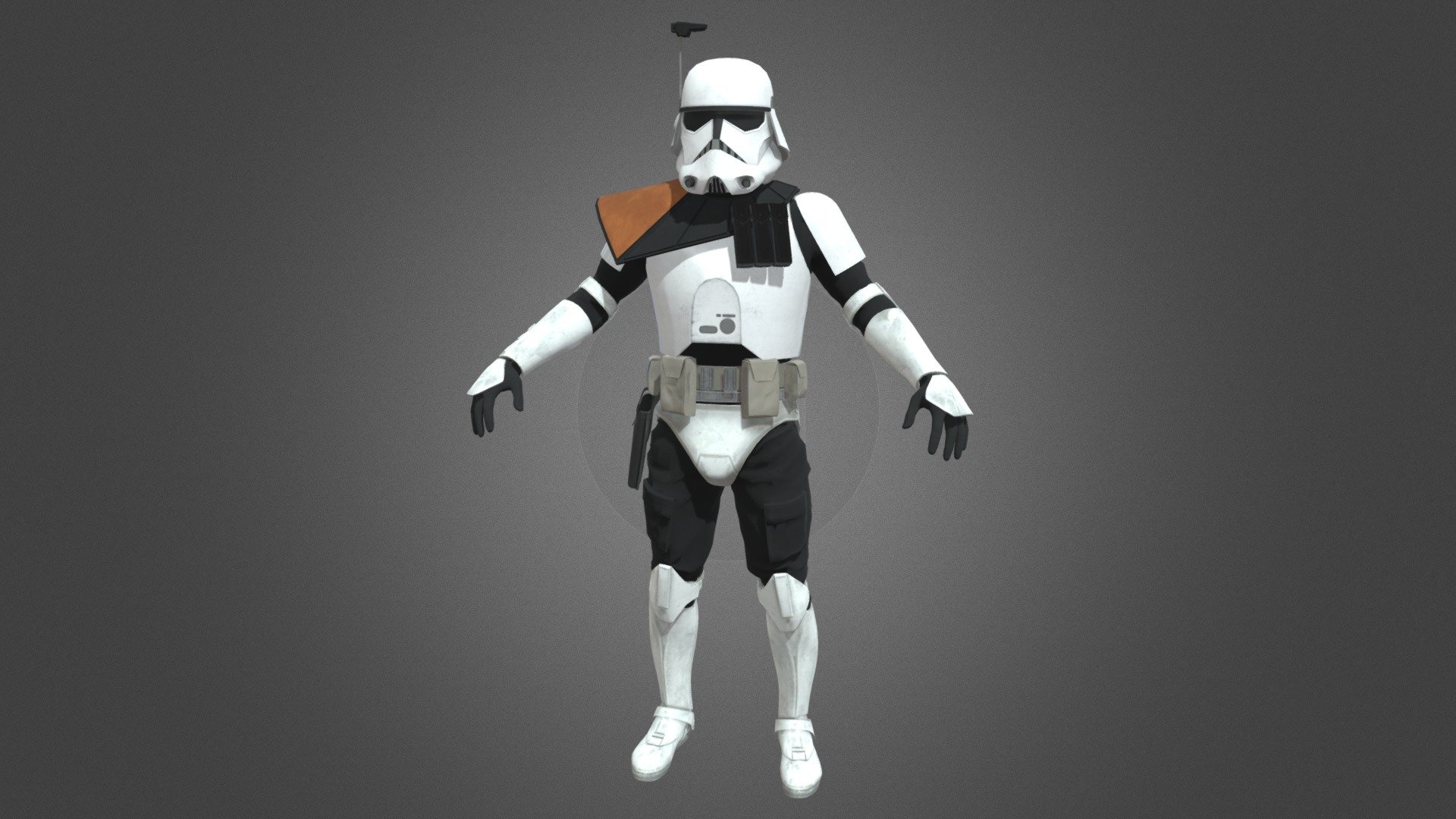 Star Wars: Republic Navy Commando - 3D model by Grady (@grady2104) [12b8350] - Sketchfab