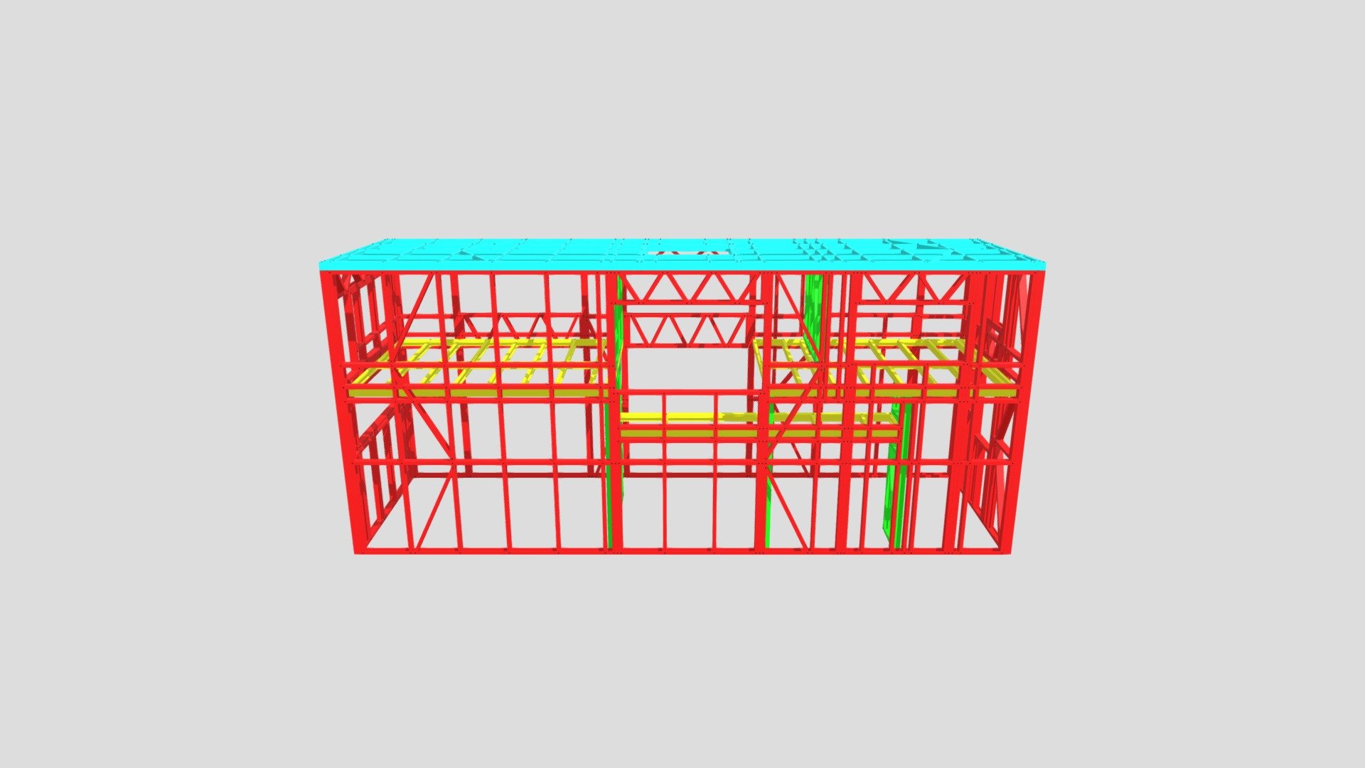 KMende and LPope TH - 8.0m x 2.4m - Download Free 3D model by Steel ...