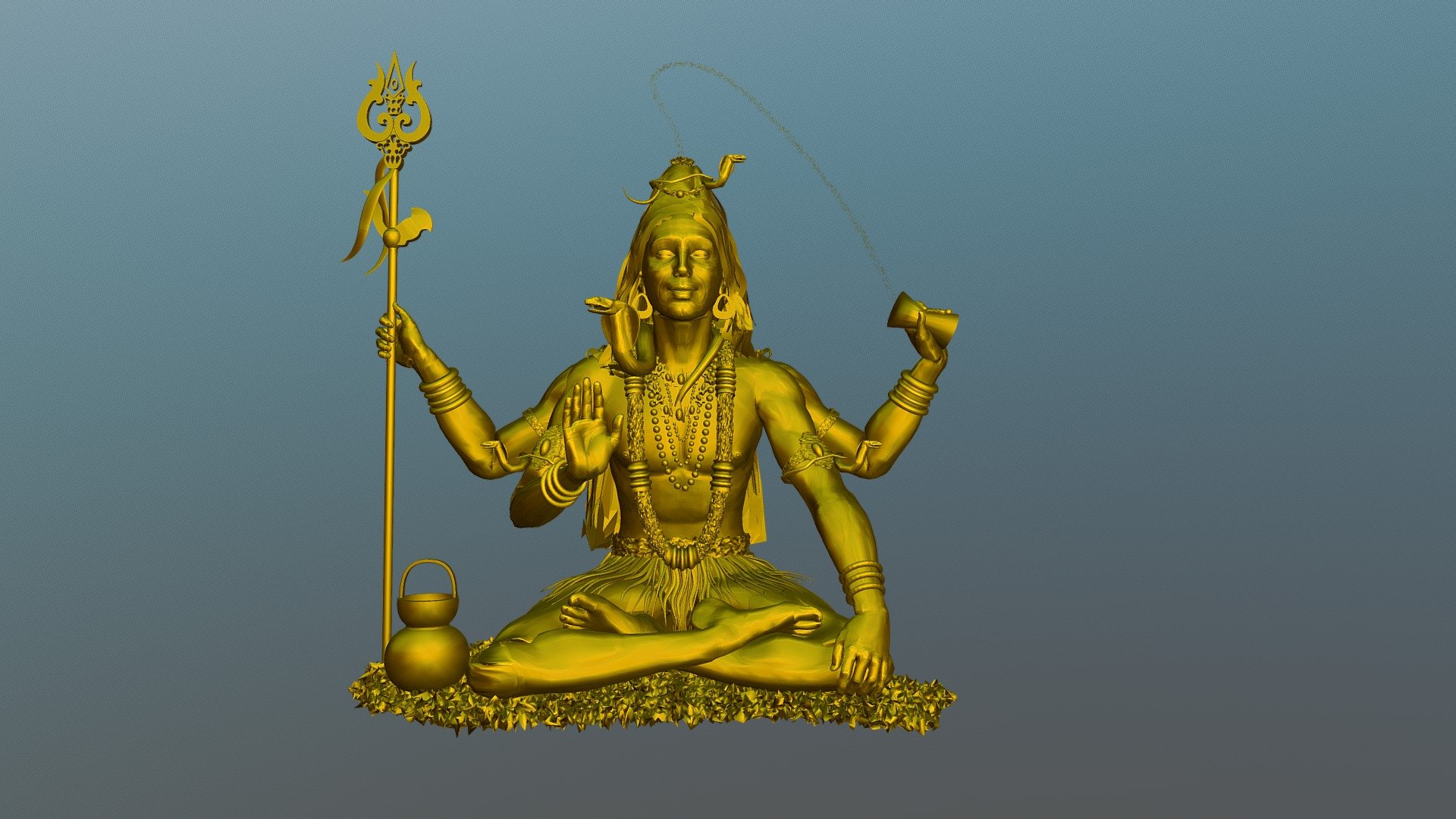 SHIVA - Buy Royalty Free 3D model by octaviosaura [12b88c0] - Sketchfab Store