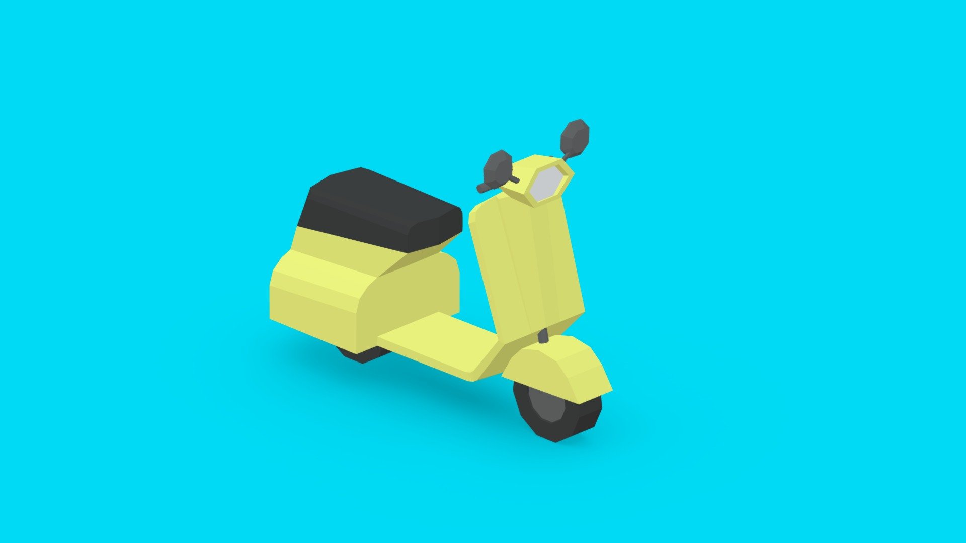 vespa_v1 - 3D model by The Space Cake (@thespacecake) [12bb506] - Sketchfab