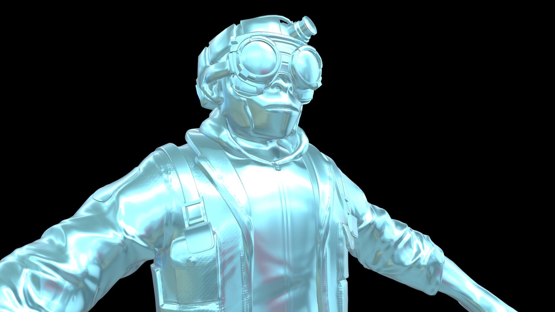 monkey body lp - 3D model by UnrealAssets.io (@metacaptain) [12bb78a ...