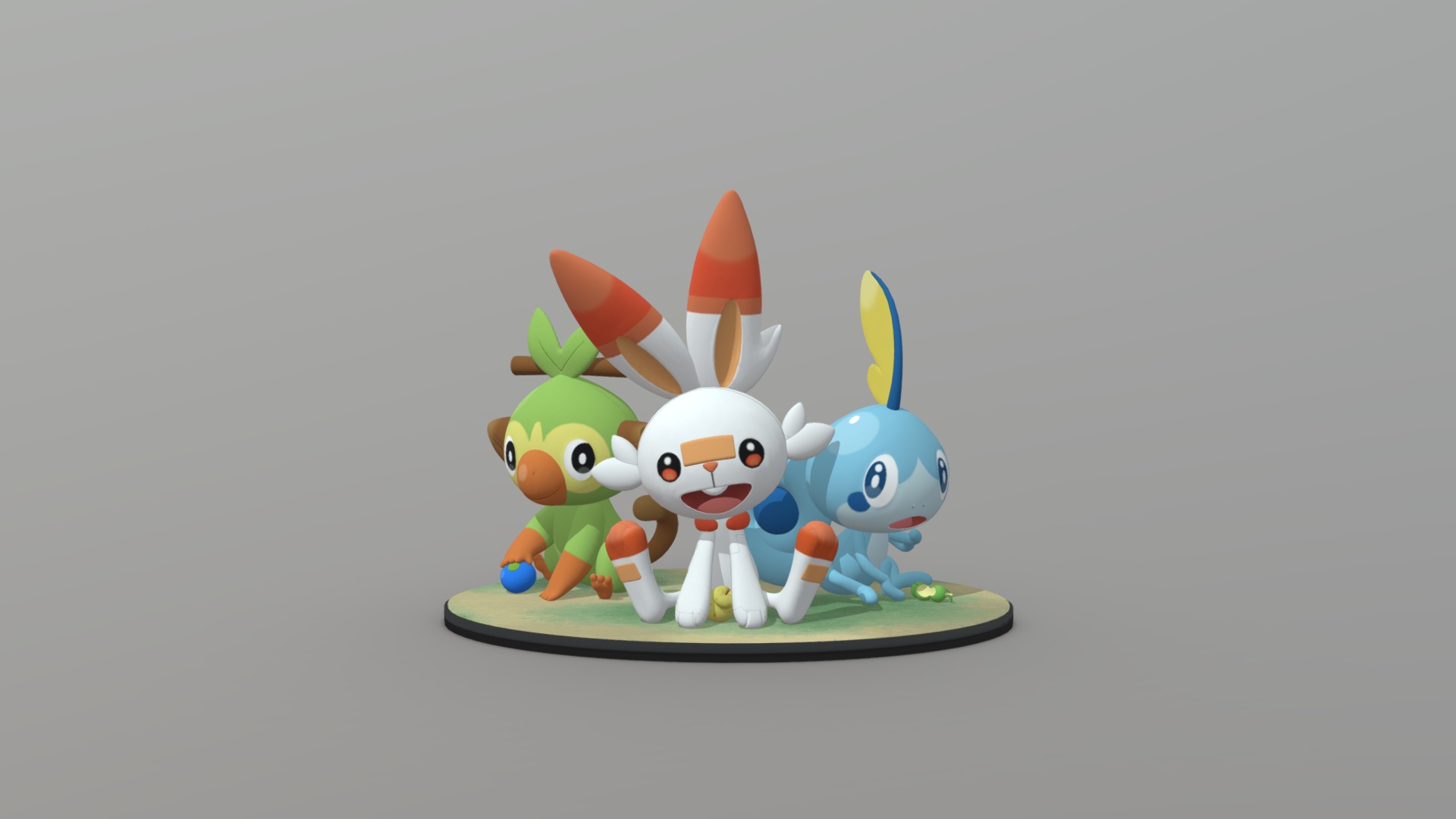 Big three - 3D model by gre_san [12bc763] - Sketchfab
