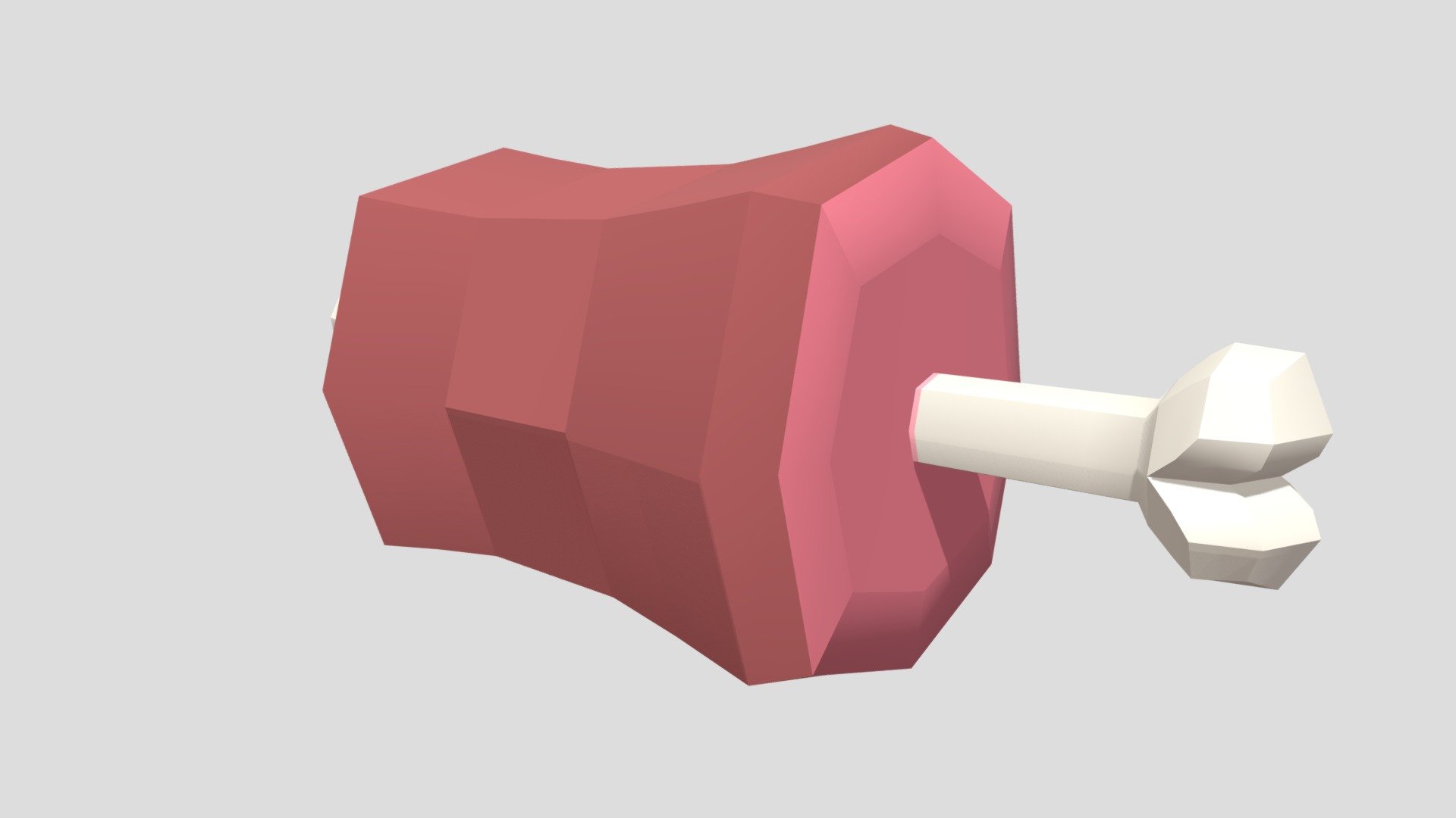 low poly meat - Download Free 3D model by lobregat [12bcf8c] - Sketchfab