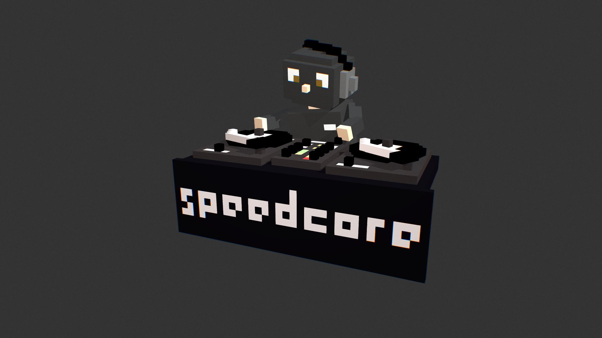 speedcore dj - 3D model by bioMorph [12bd58d] - Sketchfab