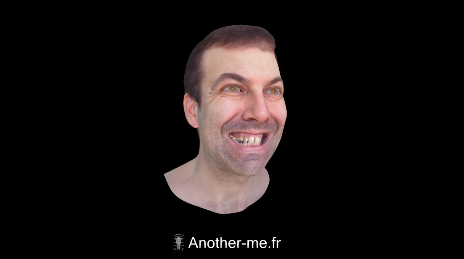 Fred face - Large open lips - 3D model by Another-me (@fredlucazeau ...