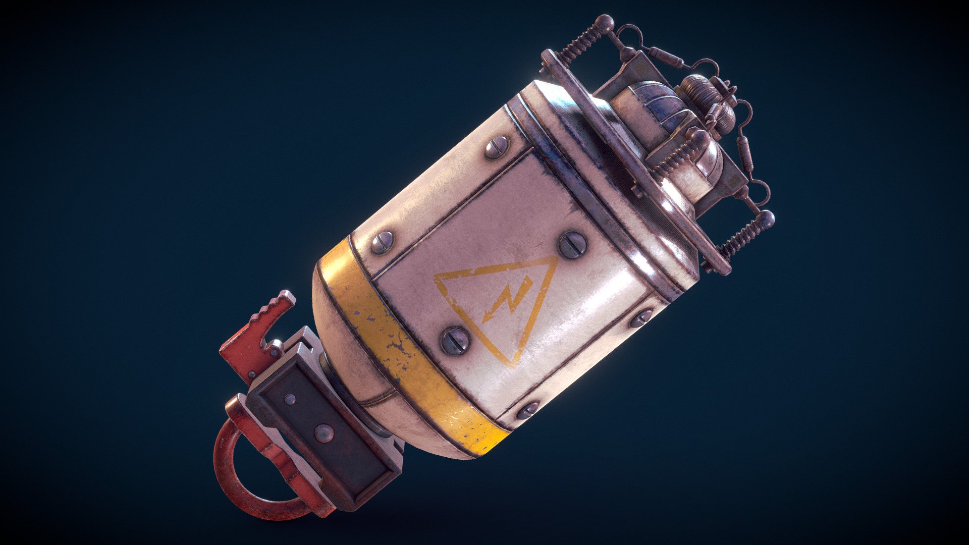 Fanart - Fallout 4 - Pulse Granade - 3D model by Sebastian Irmer ...