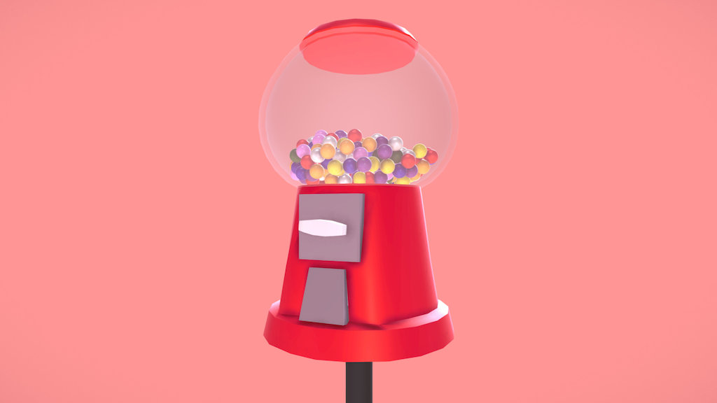 Gumball Machine - Downloads - A 3D model collection by The Lister ...