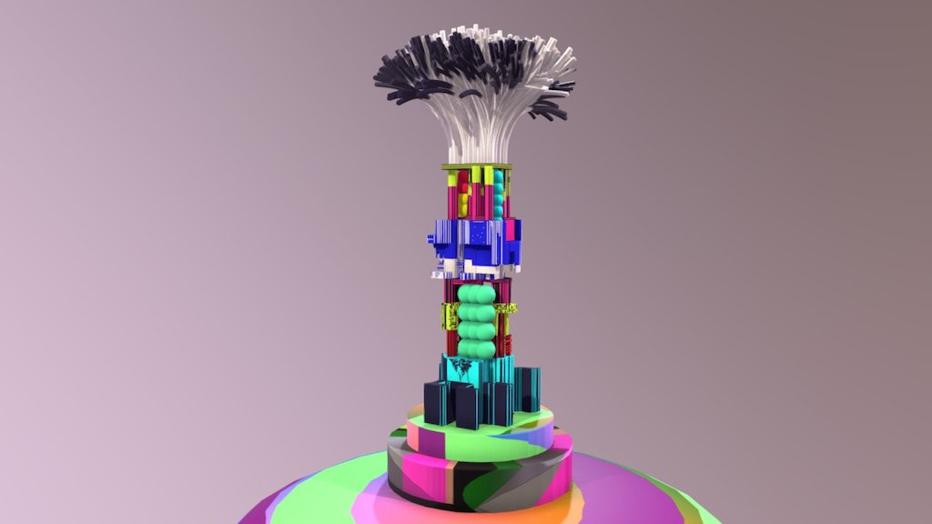 Yggdrasil - Древо жизни - 3D model by yomoyo [12c01aa] - Sketchfab