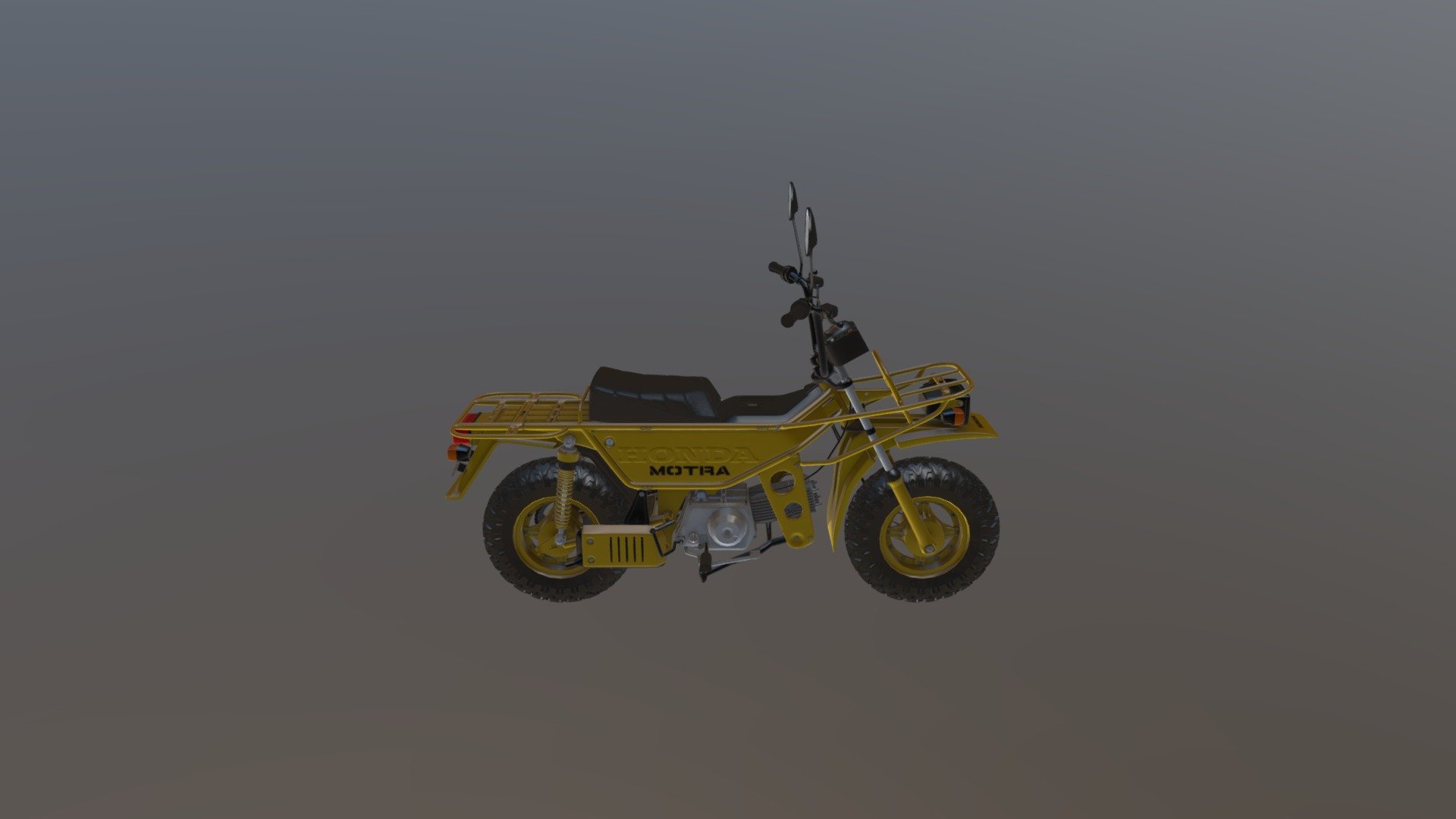 Honda Motra - Download Free 3D model by daisakuenjoji [12c0adf] - Sketchfab
