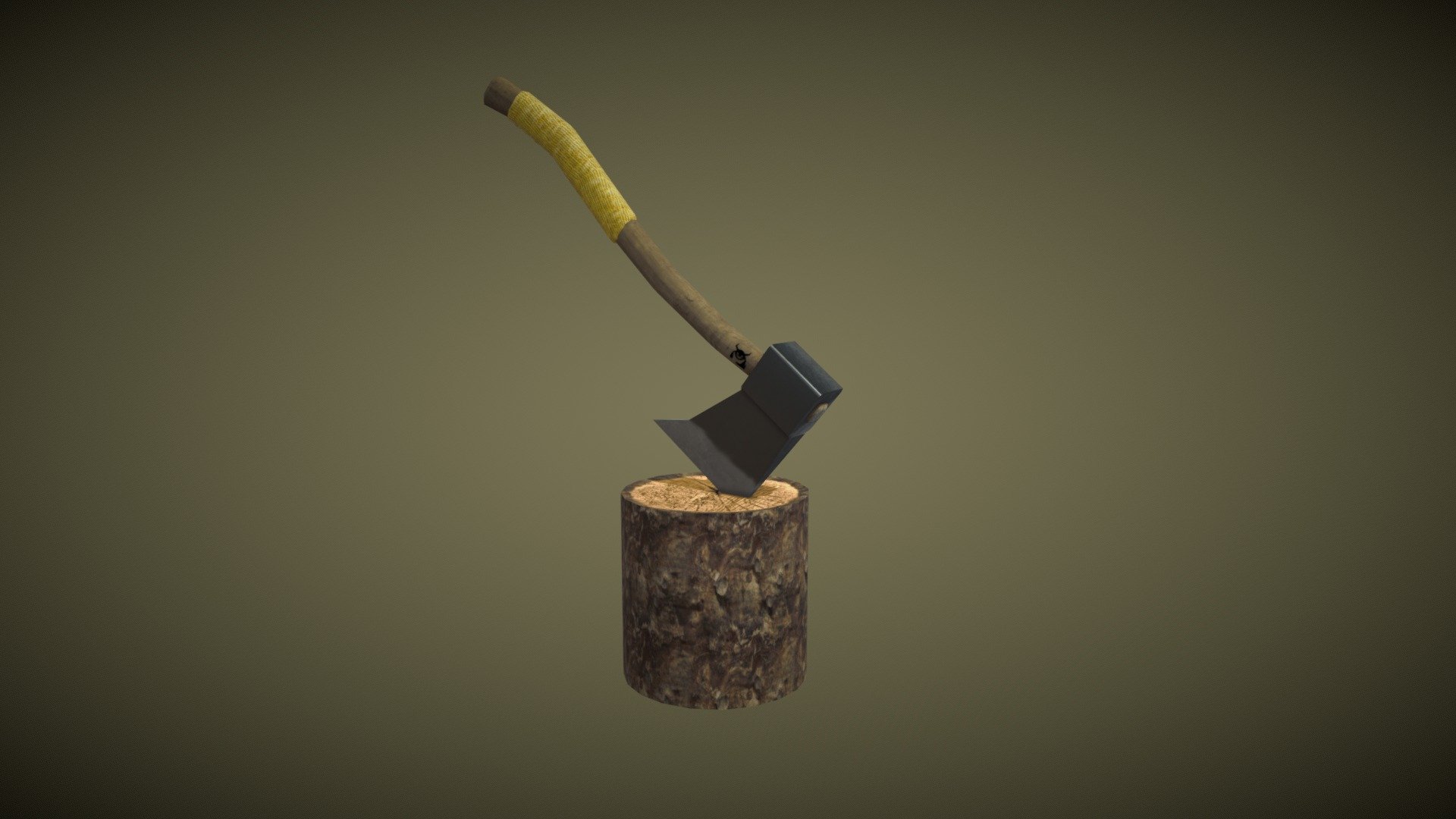 Woodcutter Axe - 3D model by lomick [12c178a] - Sketchfab