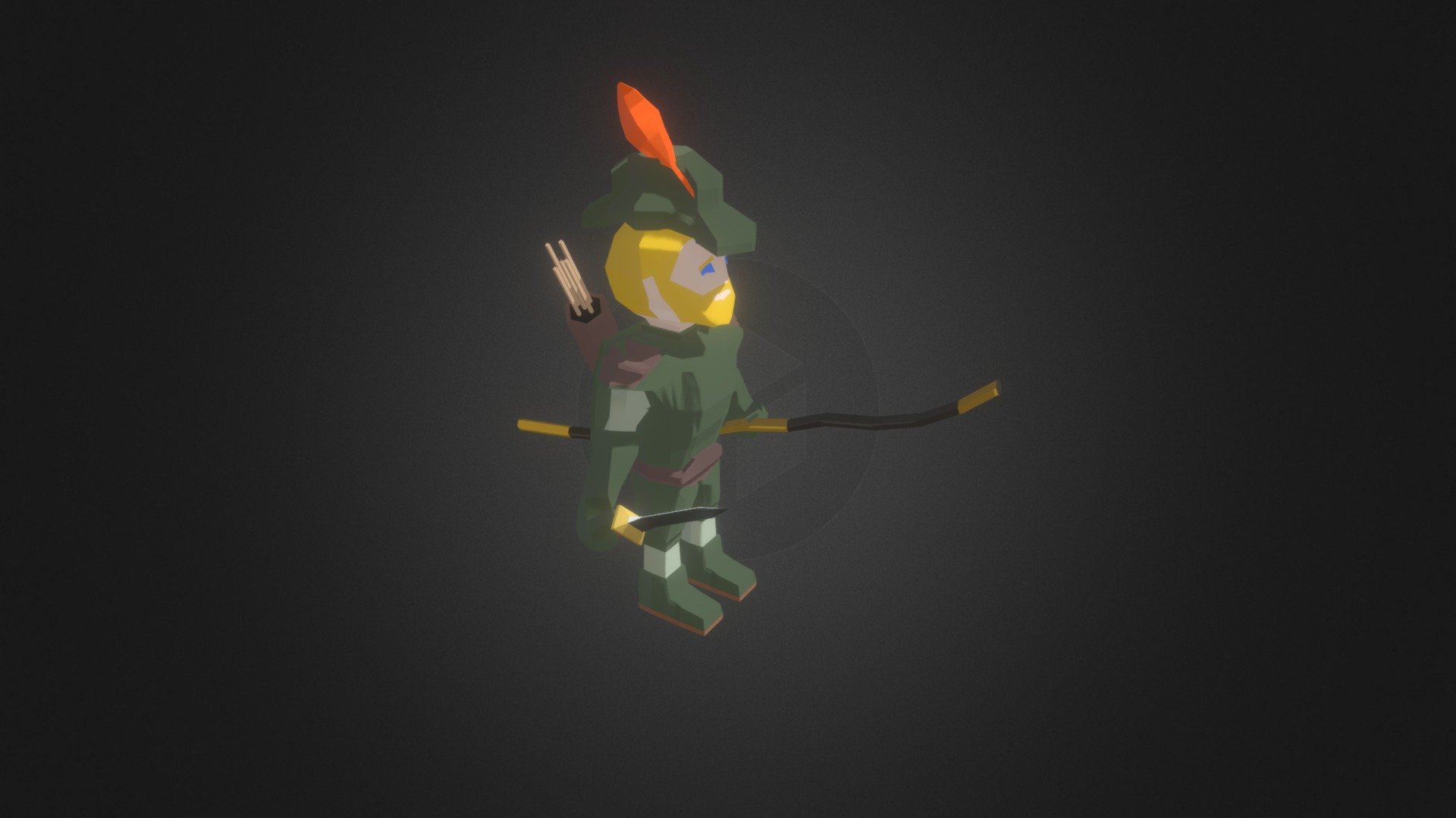 Hunter Lowpoly - Hopper - 3D model by Lancaster Modelagem 3D ...
