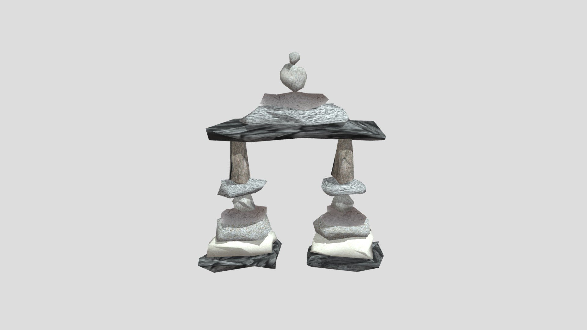 low poly stone - 3D model by IhateBlenderlol [12c35be] - Sketchfab
