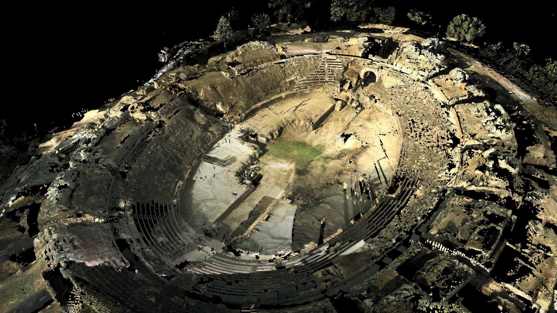 Theatre and Amphitheatre of Merida Part 1 - Download Free 3D model by ...