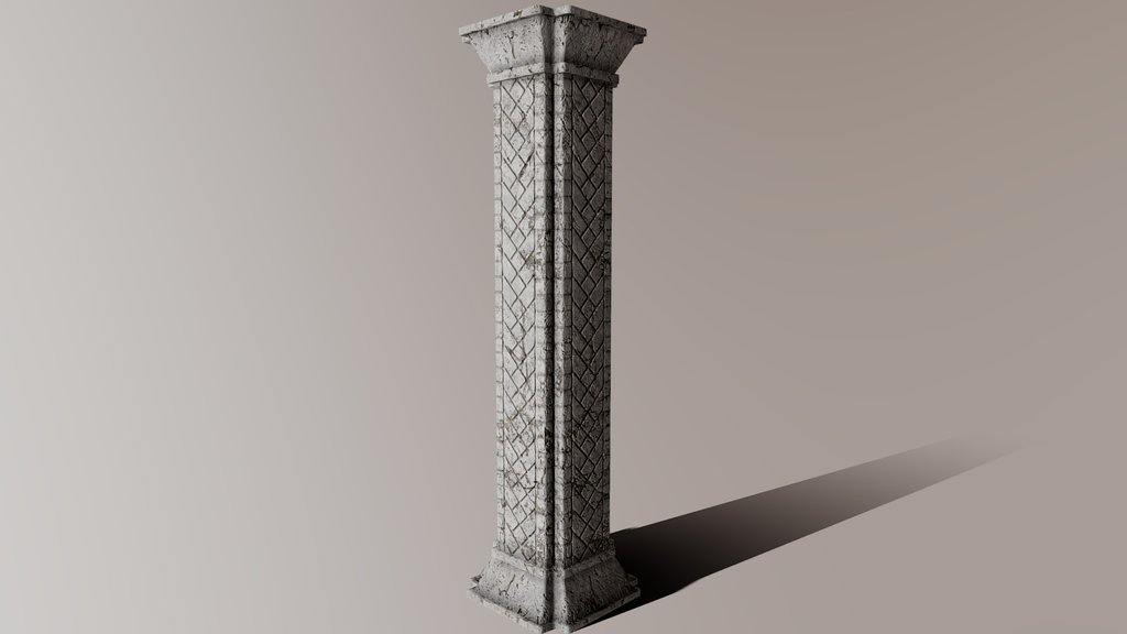 sq pillar - A 3D model collection by tat2.co.nz - Sketchfab