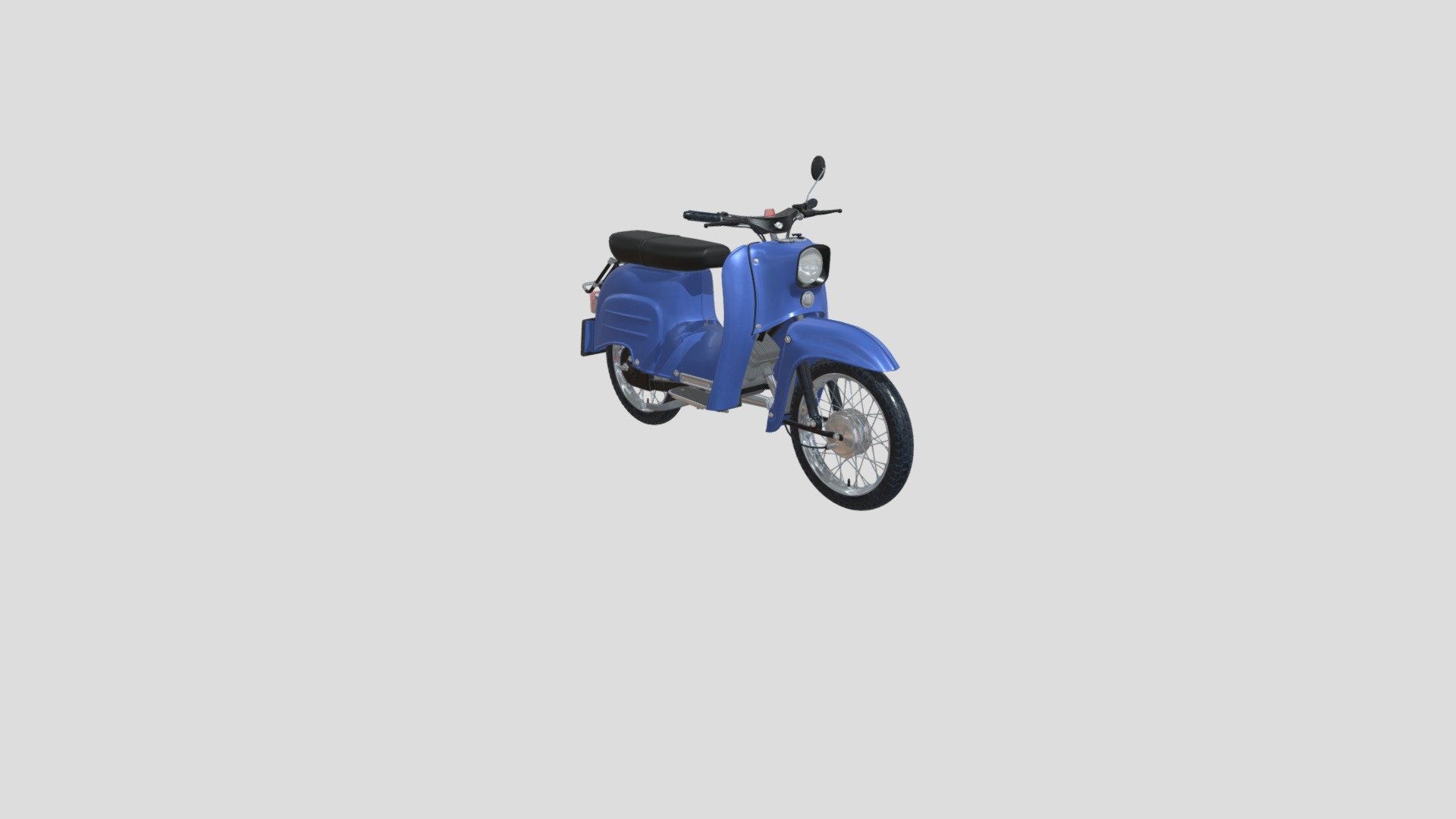 Moped - Download Free 3D model by 360 (@360j) [12c5d39] - Sketchfab