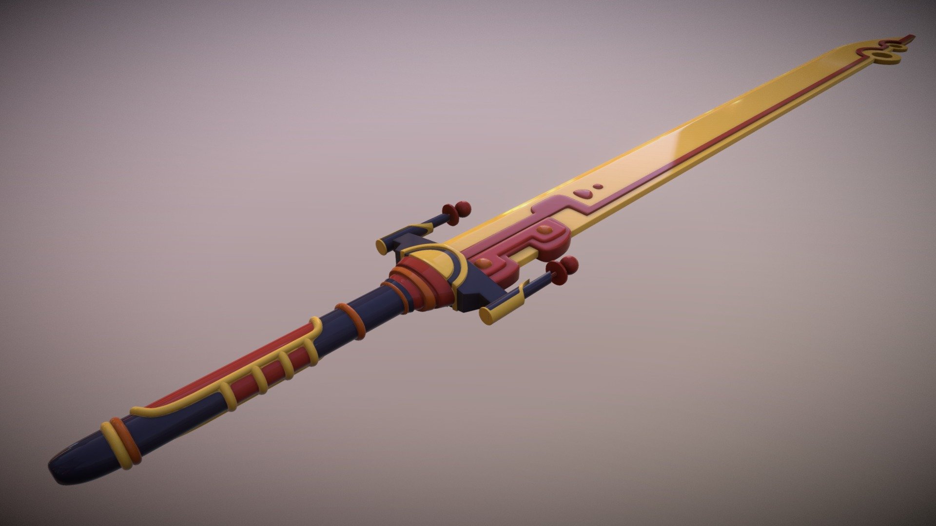 Cosmic Blade - 3D model by jm991 [12c7118] - Sketchfab