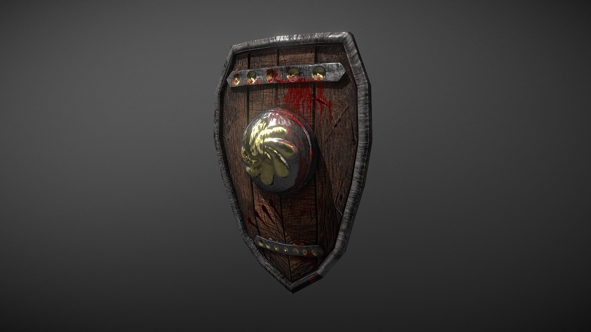Medieval Shield - 3D model by Sergi (@thetinezz) [12c7360] - Sketchfab