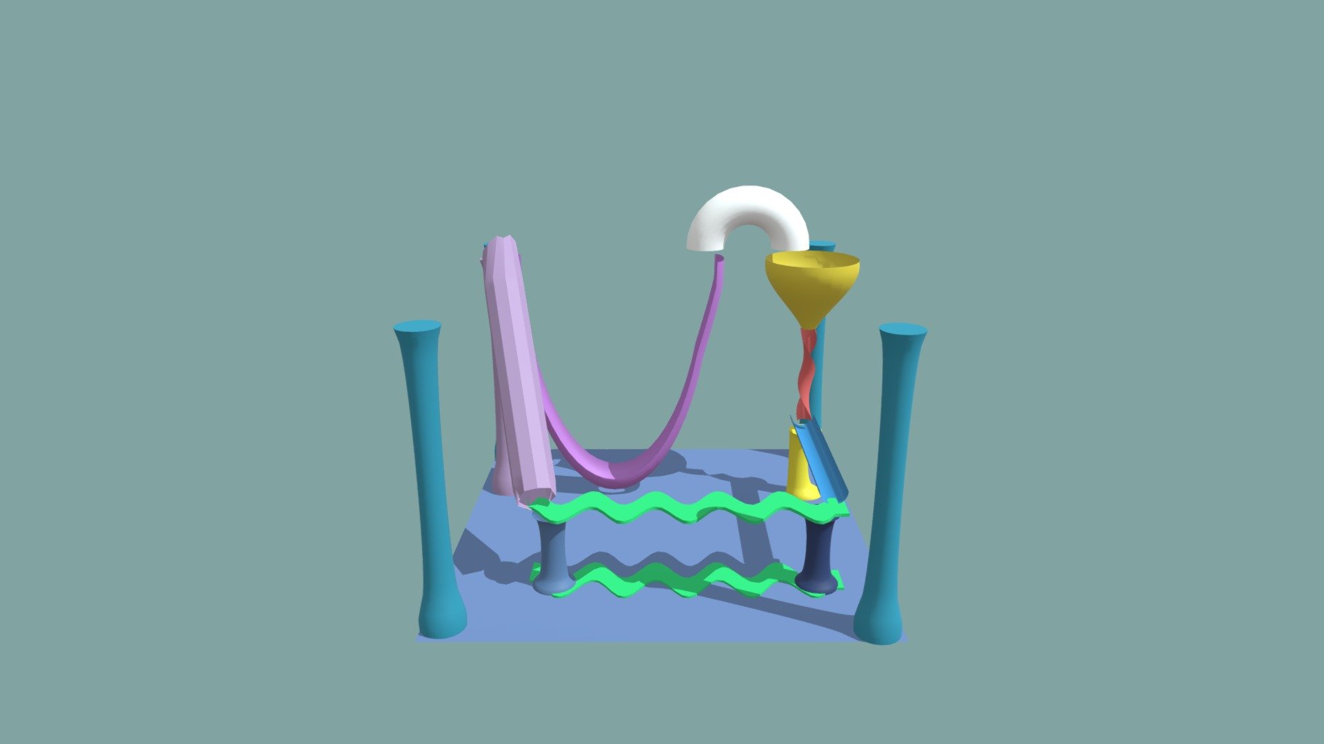 wk3 Water Marble Course - 3D model by mhussein [12c8fba] - Sketchfab