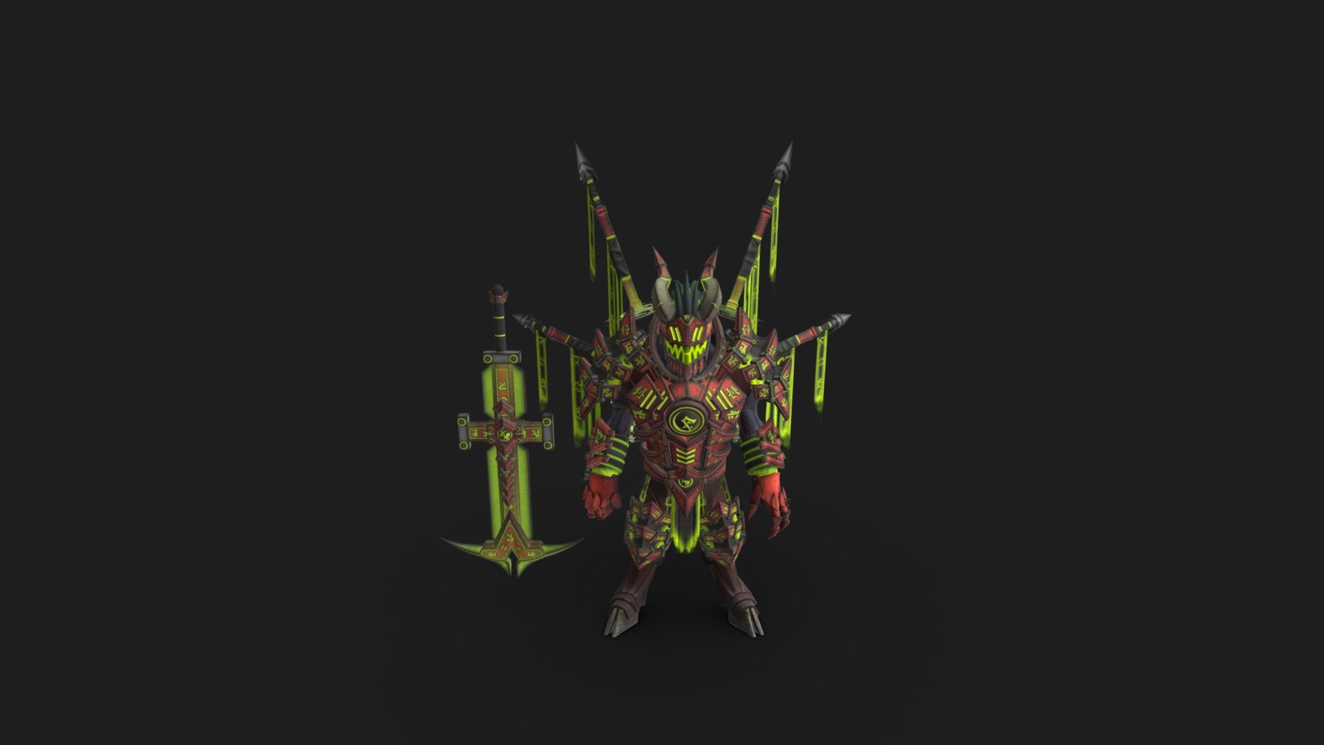 Legion Lord DOOM - 3D model by dobirman11111 [12c9de1] - Sketchfab