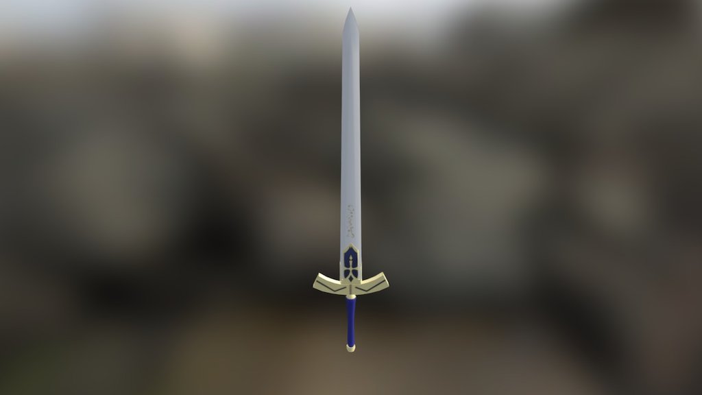 Excalibur - 3D model by Sora (@Sora0518) [12cddd1] - Sketchfab
