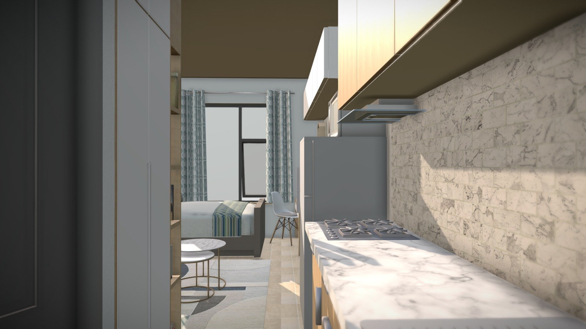 Typical unit layout - 3D model by ARQI.IO (@ARQI) [12cebaf] - Sketchfab