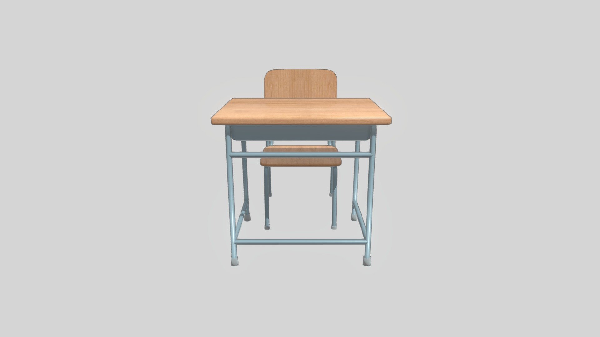 Anime School Chair - Download Free 3D model by FProSensei [12d17c3 ...