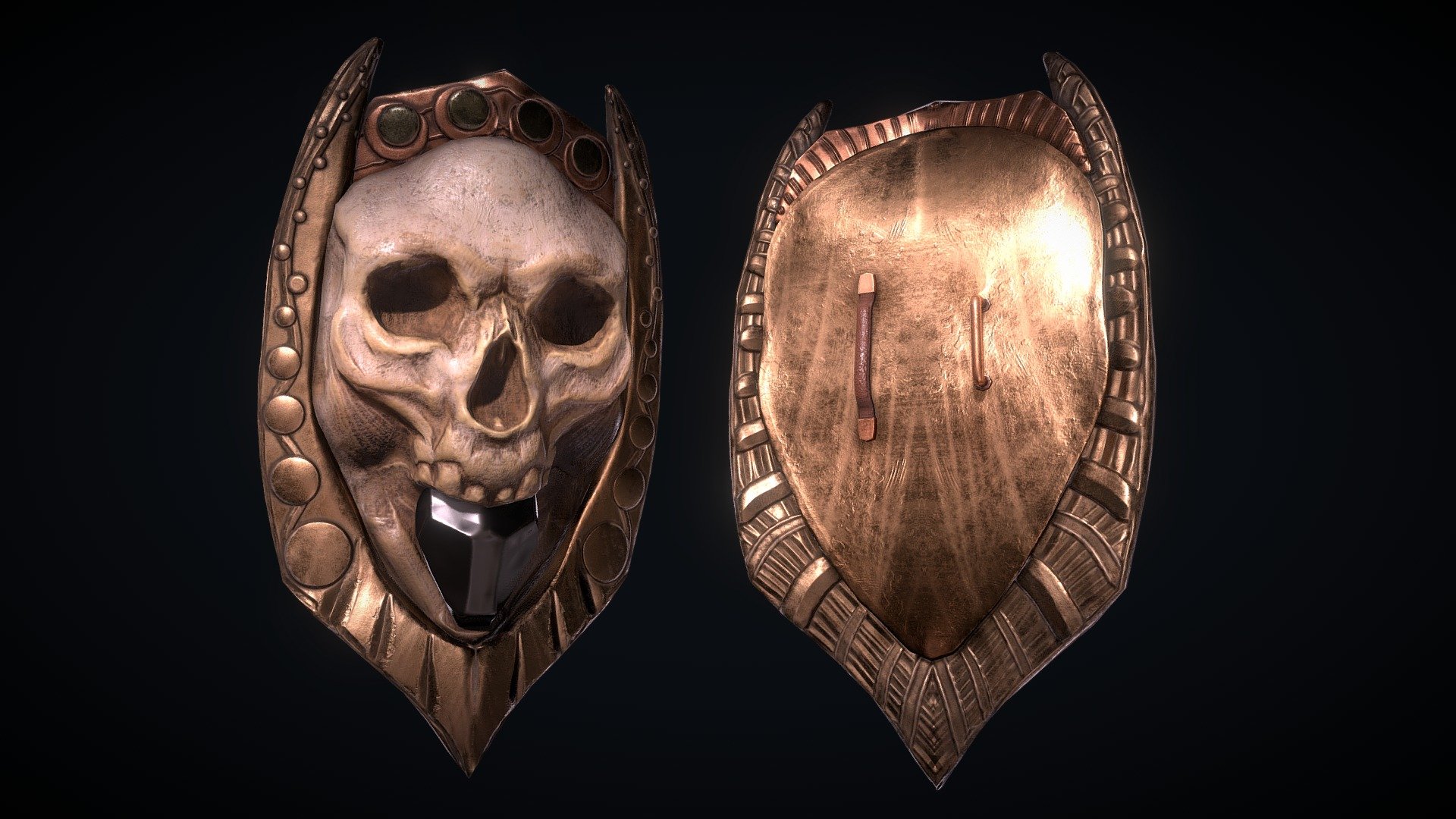 Skeleton Shield - Upcoming Game - 3D model by Ali Sarp Tanyeri ...